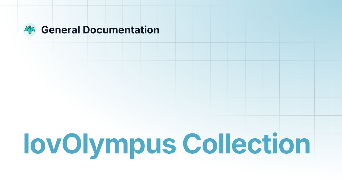 lovOlympus Collection | General Documentation